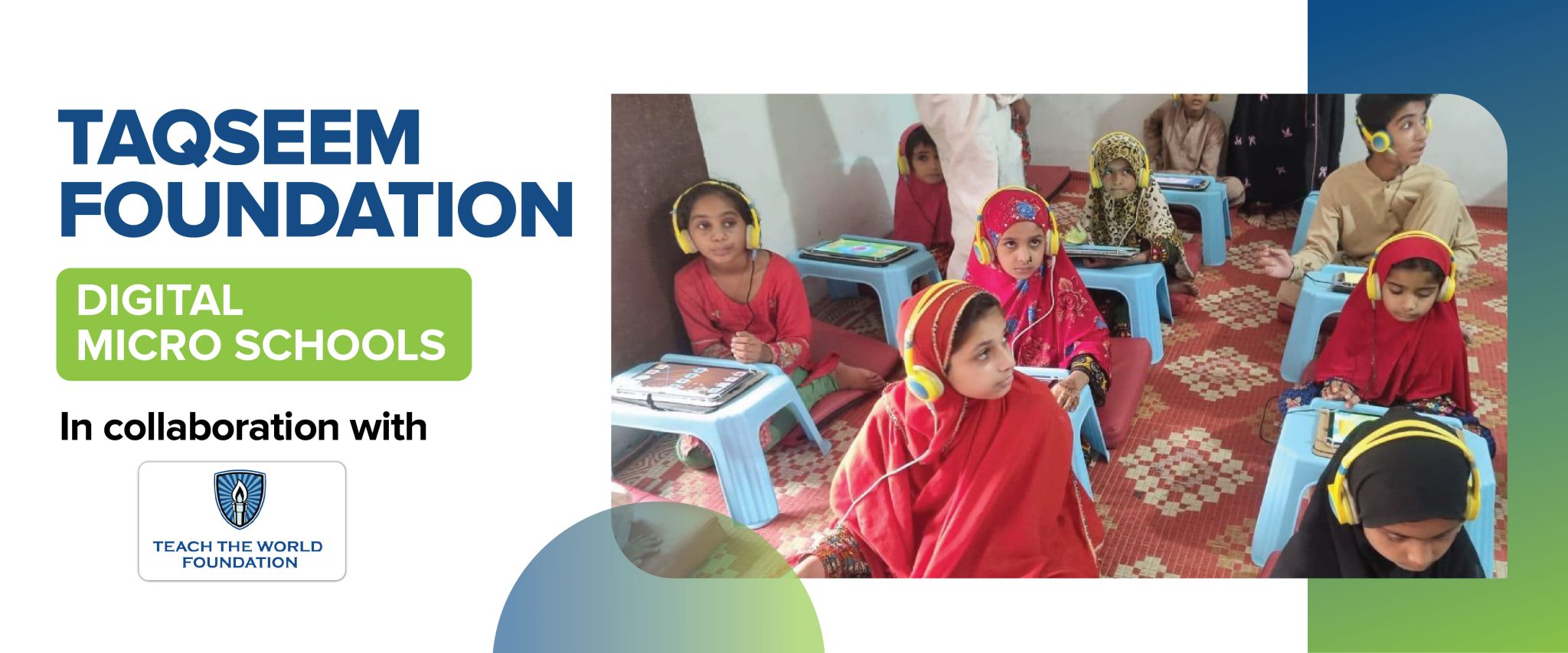 Digital Micro Schools – Taqseem Foundation